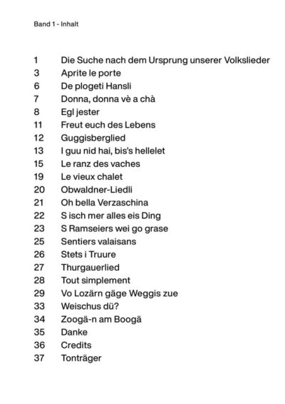 Liederbuch – Jetz singe mer eis – Band 1 – Jetz singe mer eis